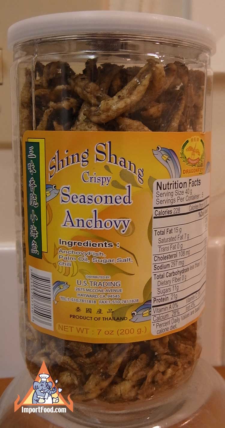 Shing Shang fish snack, available online from ImportFood.com