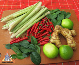 Thai Prawn Soup with Lemongrass, 'Tom Yum Goong' - ImportFood.com