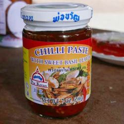 Thai Chili Paste with Holy Basil Leaves :: ImportFood