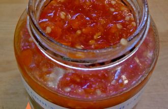 Pickled Ground Chile with Garlic :: ImportFood