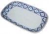 Ceramic, rectangular platter, 12.5" x 9" :: ImportFood